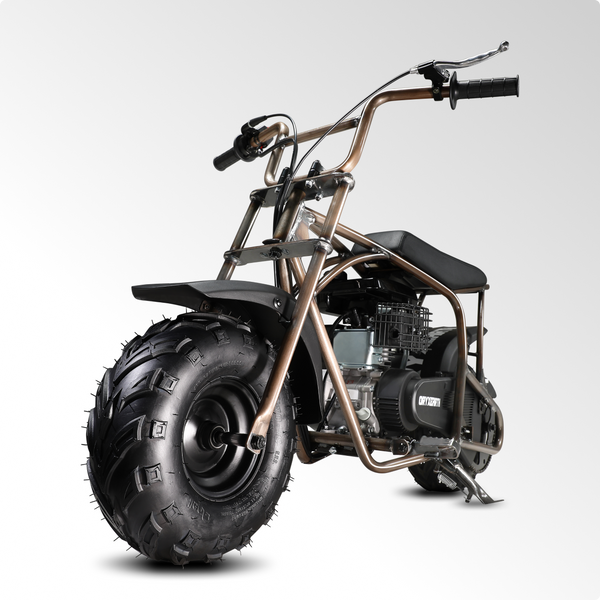 Oryxearth BRM100P-1 105CC Off-Road Gas Mini Bike for Adults & Teens, R