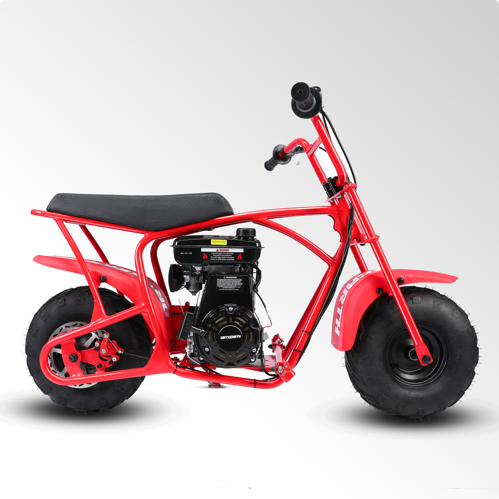 Oryxearth BRM100P-1 Mini Bike – Red,Up to 28 MPH